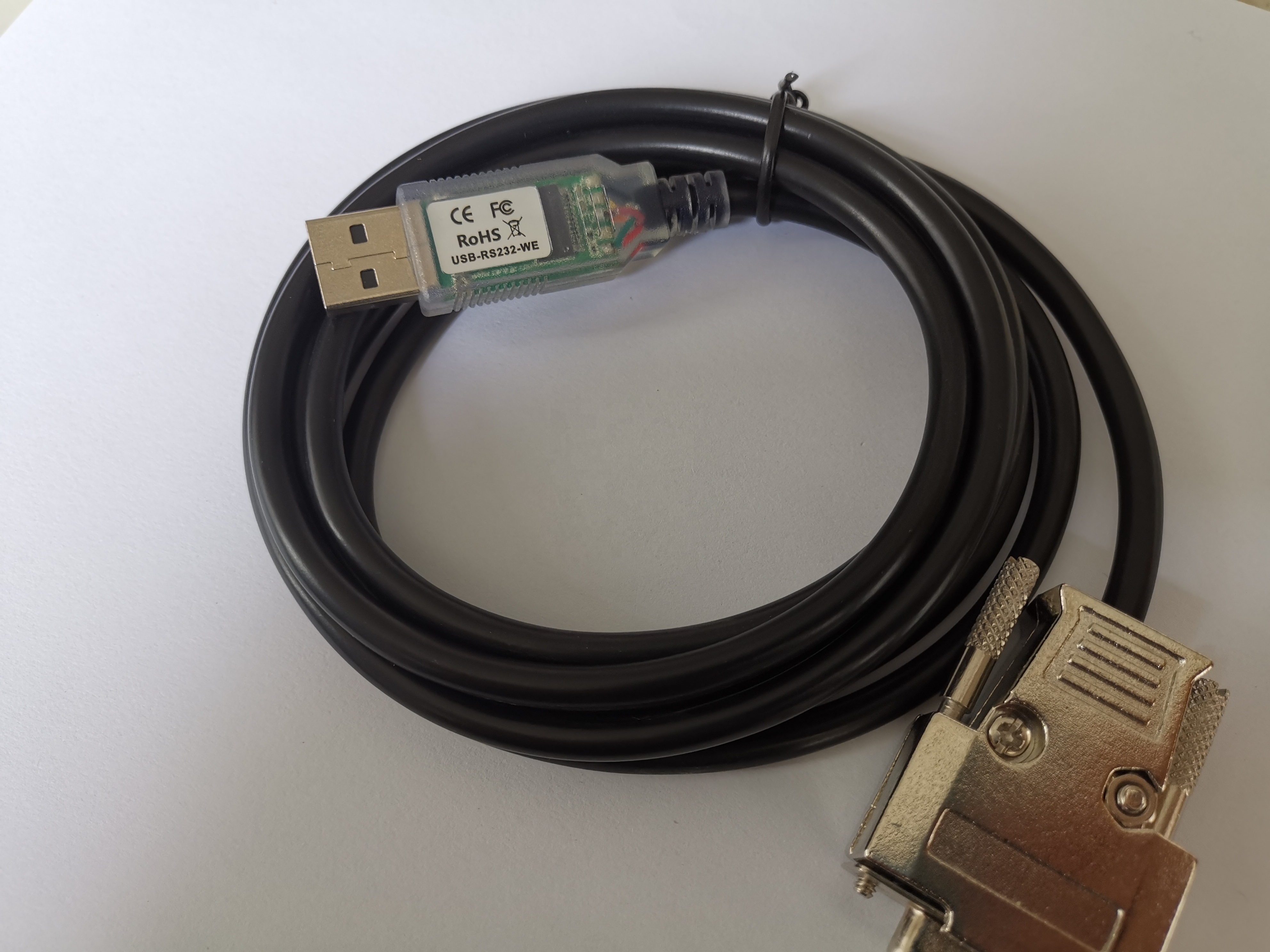 USB to Serial Adapter FTDI Chipset Cable with RS232 DB9 Male and Female ...